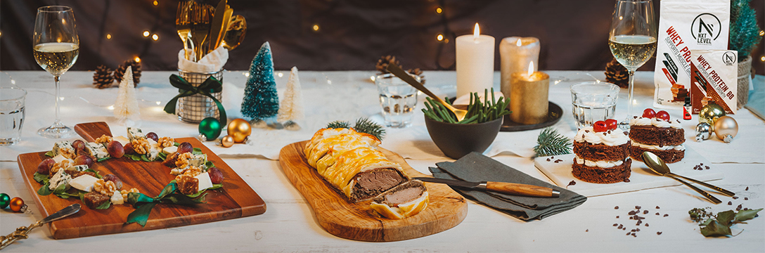 Three-course Christmas menu