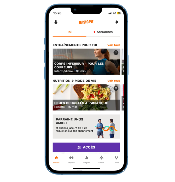 Offre de parrainage | Basic-Fit